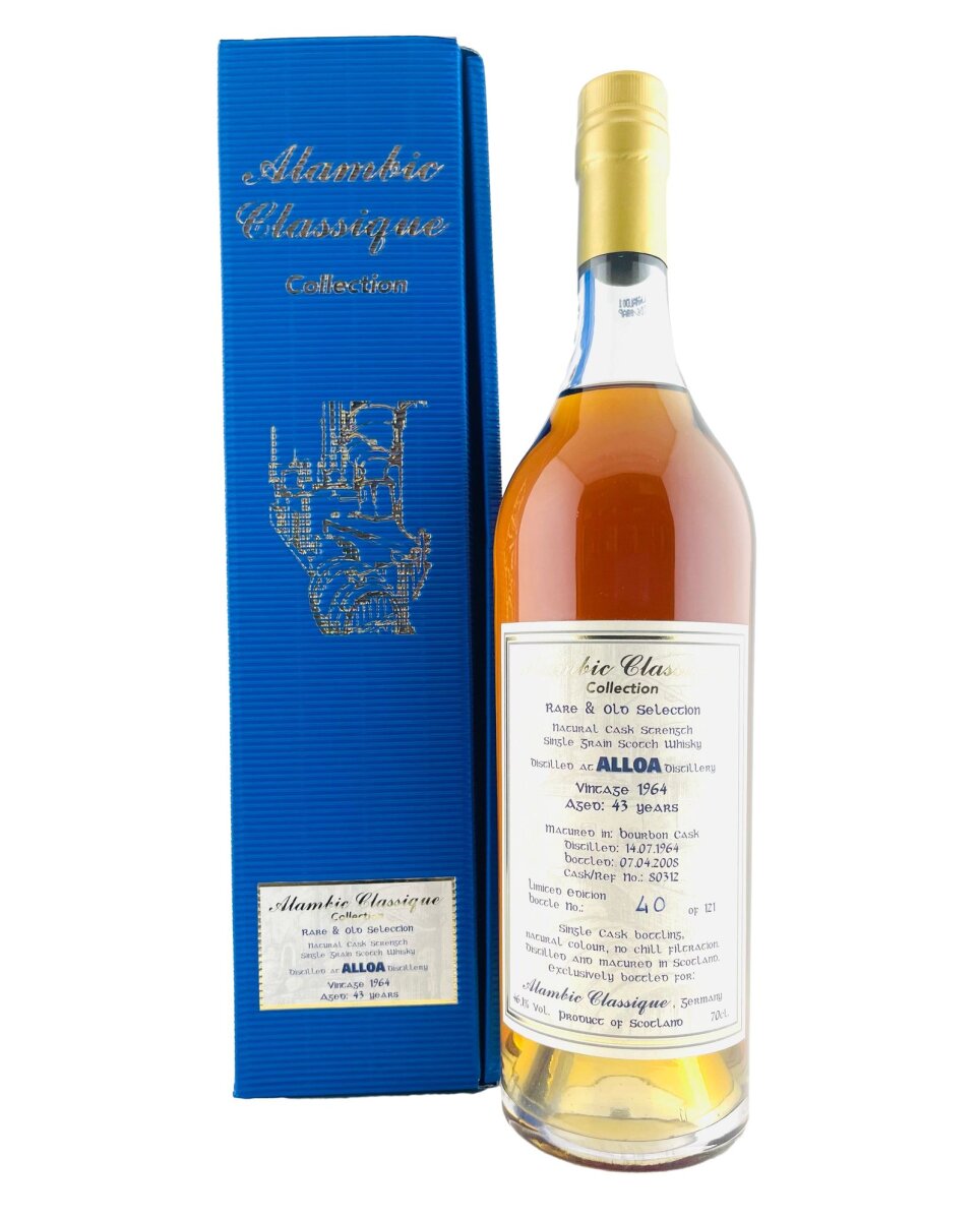 Alloa 1964 43 Year Old Rare & Old Selection, 795,00