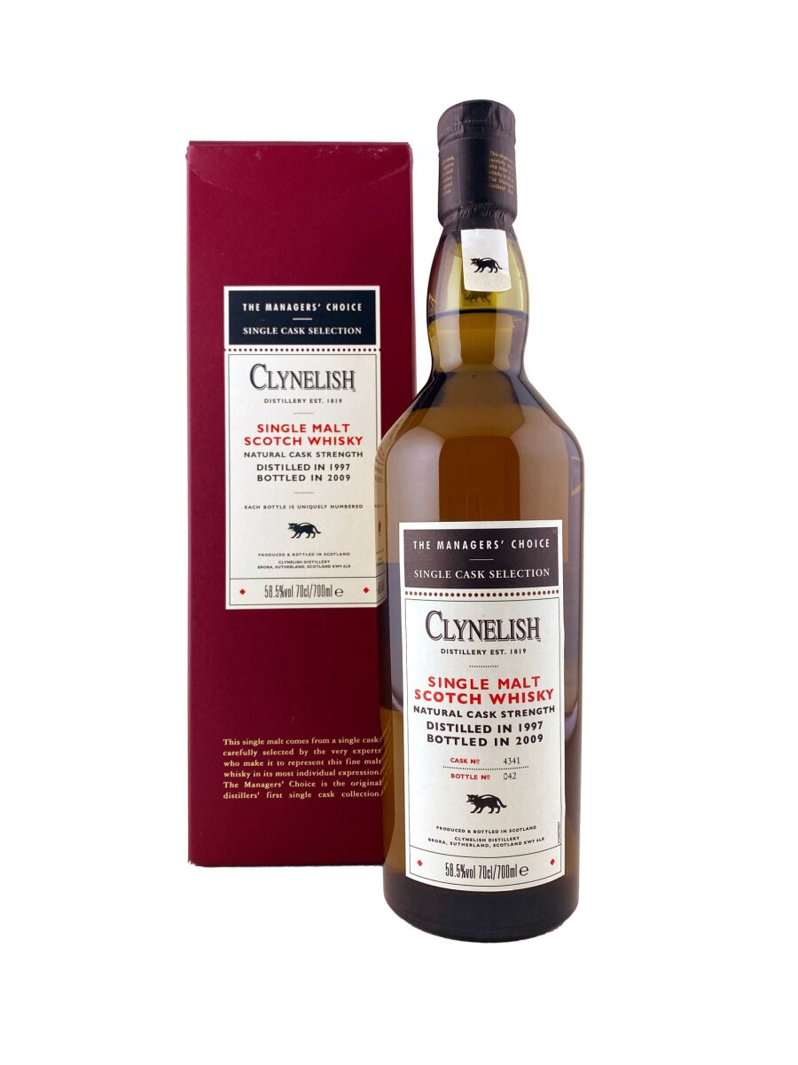 Clynelish 1997 Managers' Choice, 2.250,00