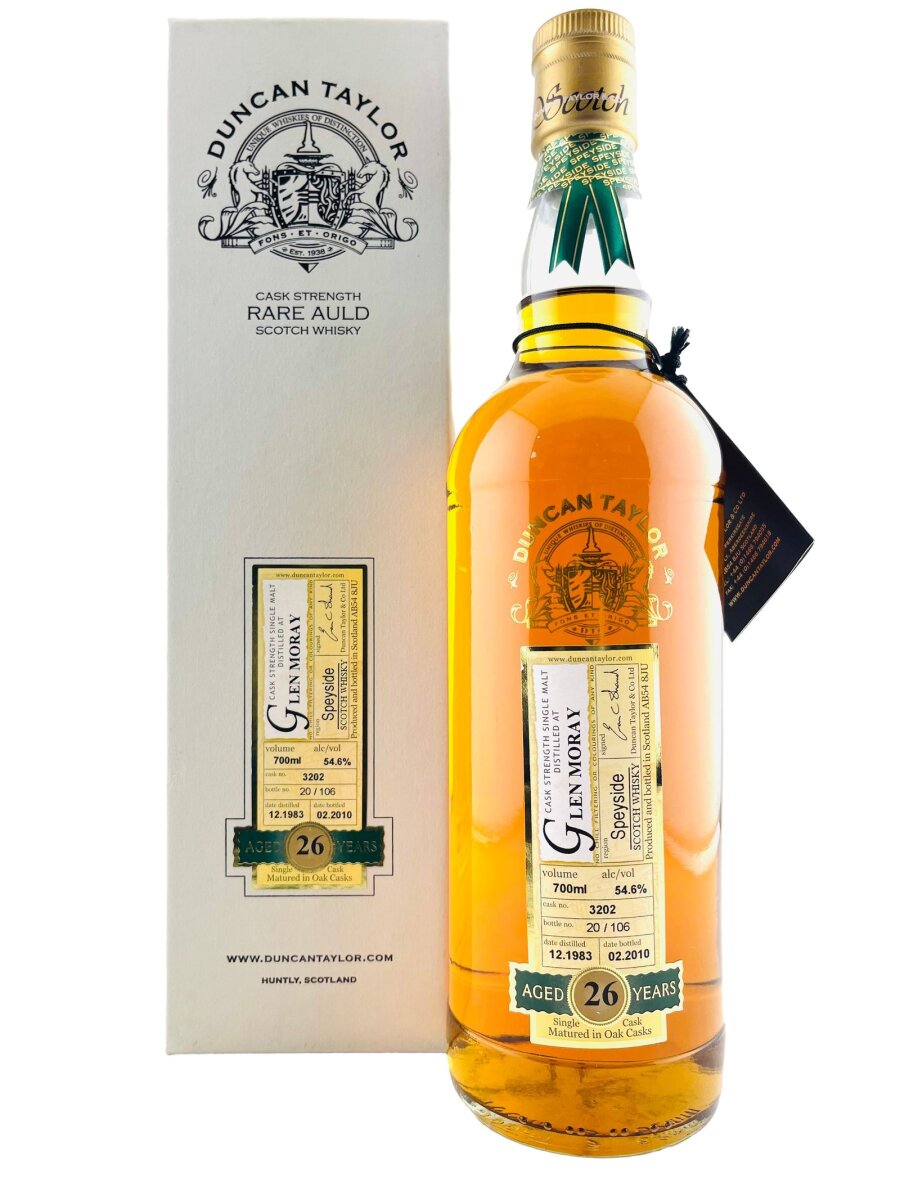 Glen Moray 1983 26 Year Old Rare Auld, 470,00