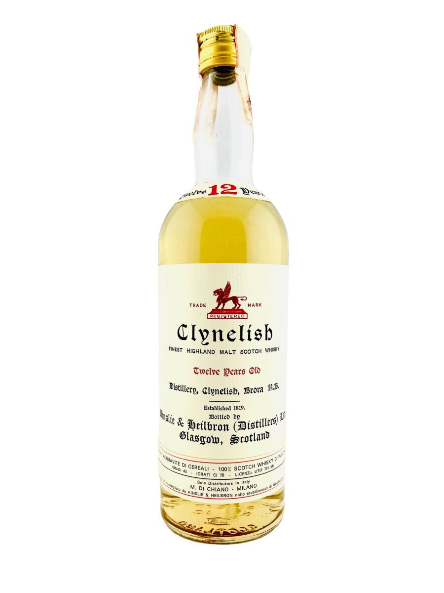 Clynelish 1970s 12 Year Old Di Chiano Import, 3.250,00