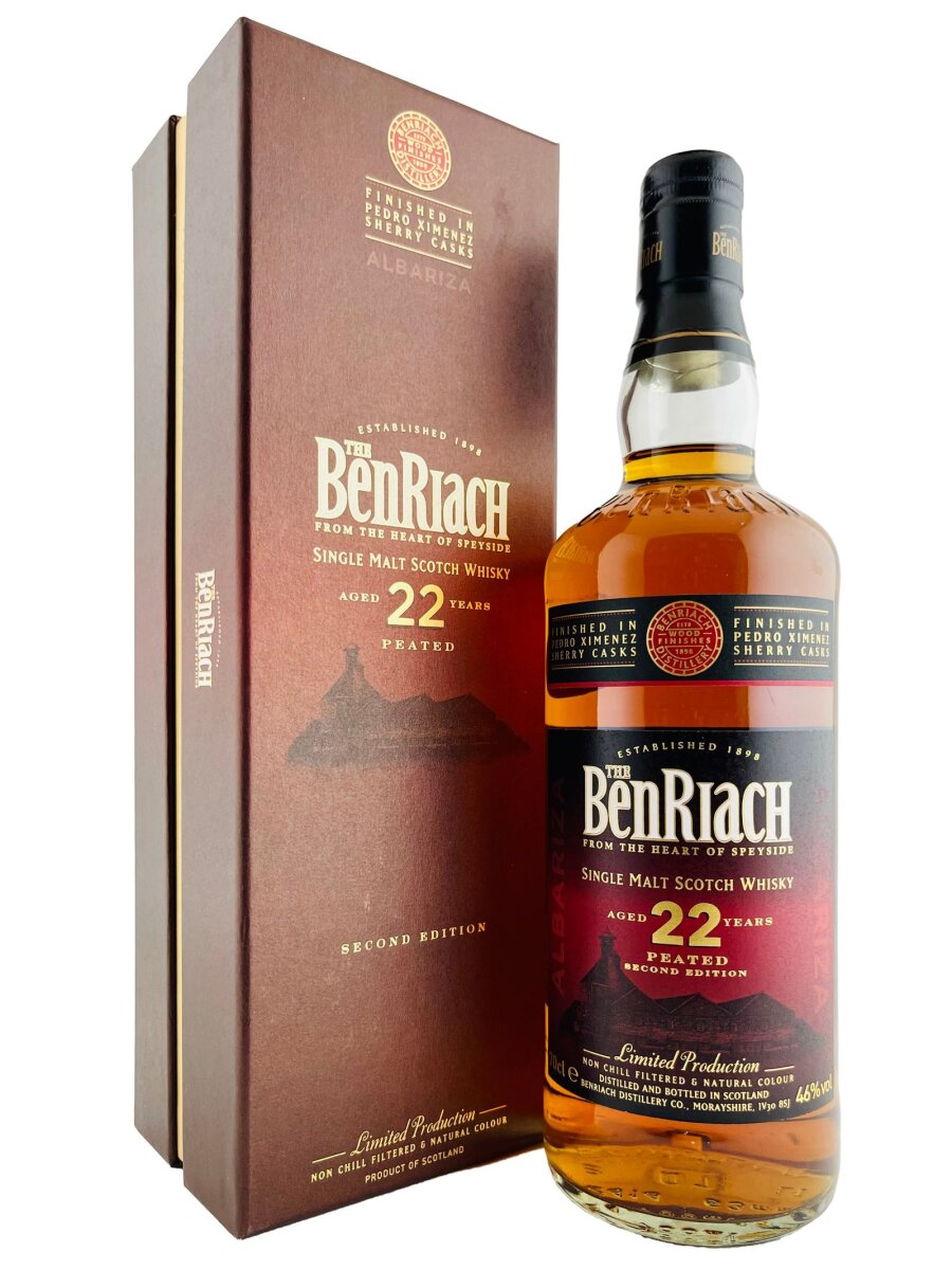 Benriach 22 Year Old Peated 2nd Edition Albariza, 310,00